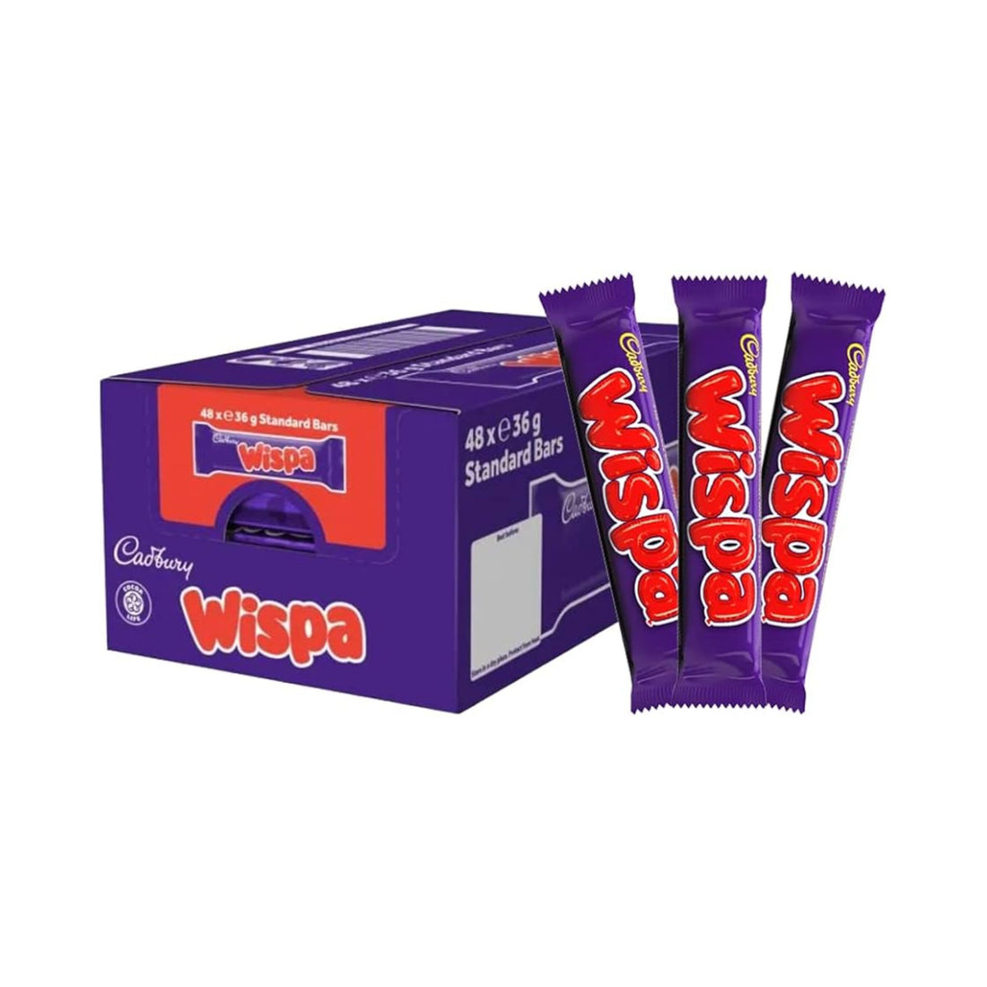 Caja Cadbury Wispa 48 x 36 g – Supercaro