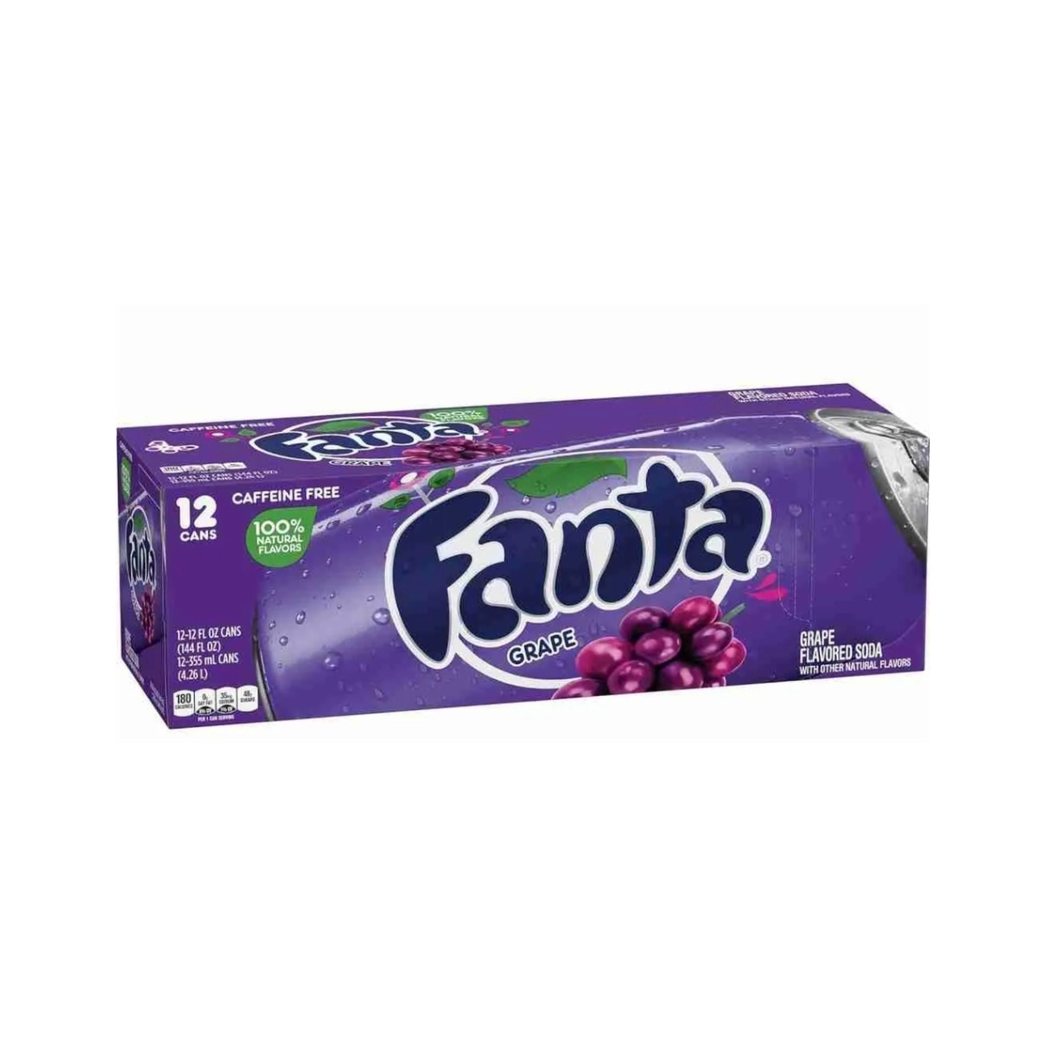 Caja Fanta Americana Grape (12 unidades x 355ML) – Supercaro