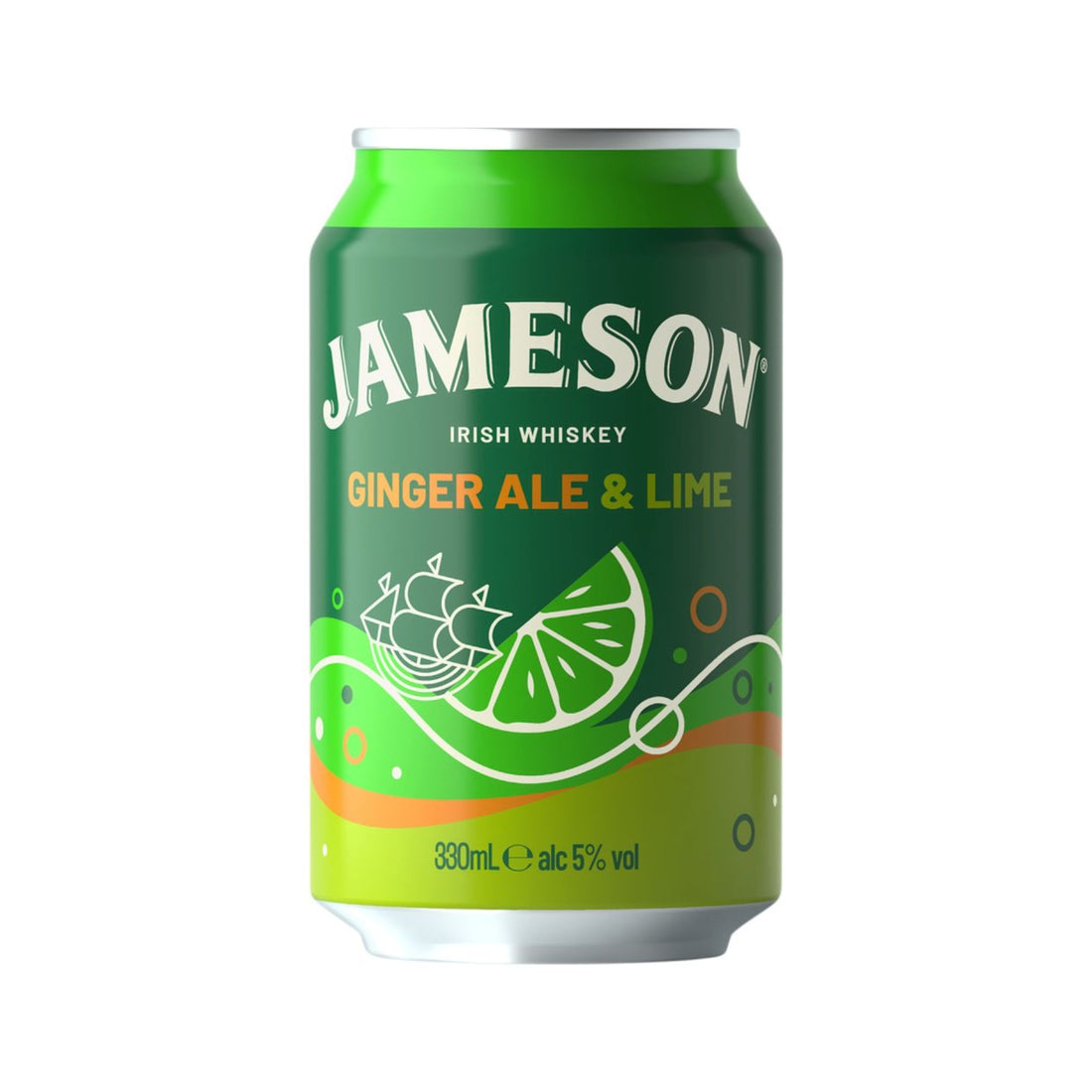 Jameson Ginger Ale & Lime Lata 330ML – Supercaro